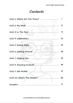 [Year 4 English] Module Exercise – 老师的话 lao shi de hua