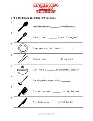 [Year 4 English] CEFR Module Worksheets (Get Smart Plus 4) – 老师的话 lao ...