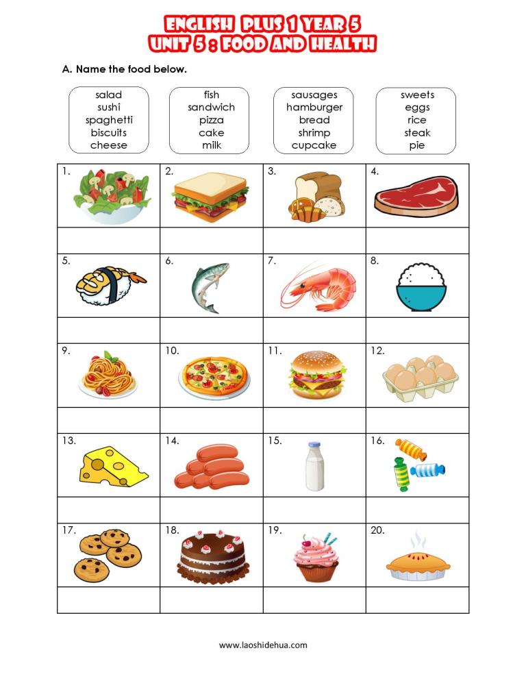 [Year 5 English] CEFR Module Worksheets (English Plus 1) – 老师的话 lao shi ...