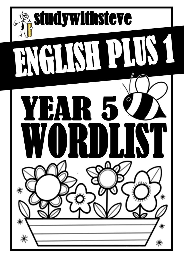 Year 5 English Plus 1 Wordlist Lao Shi De Hua year-5-english-plus-1-wordlist-lao-shi-de-hua