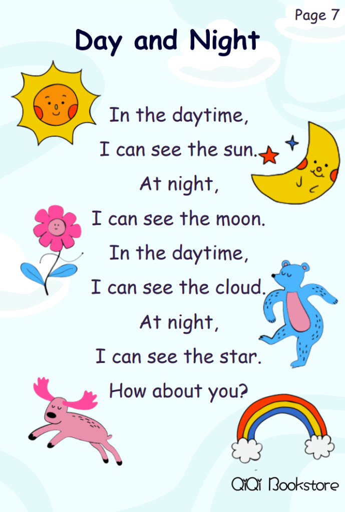 [Preschool English] Reading Book – 老师的话 lao shi de hua