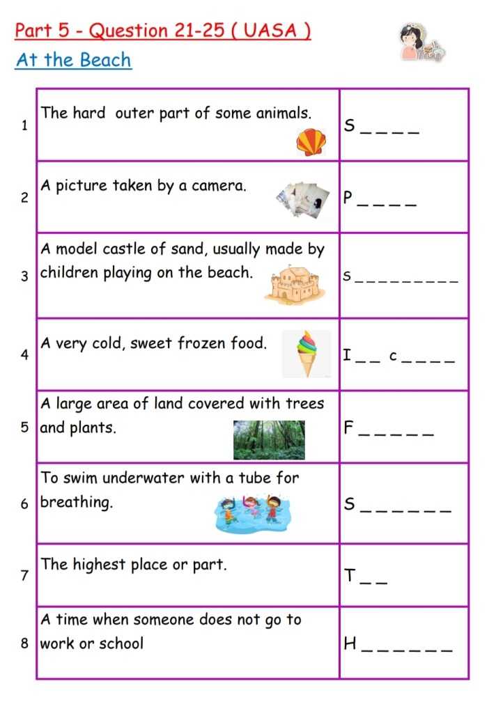 [Year 2 English] SuperMinds Vocabulary + Exercise – 老师的话 lao shi de hua