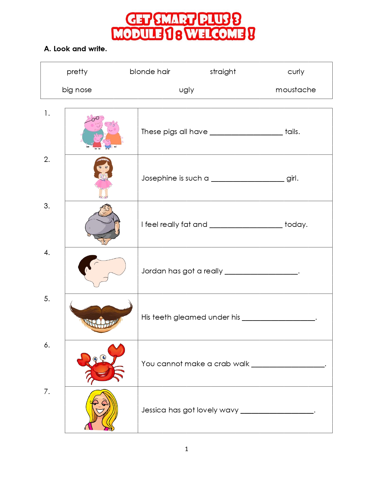 [EP] GET SMART PLUS 3 WORKSHEETS_page-0001 – 老师的话 lao shi de hua
