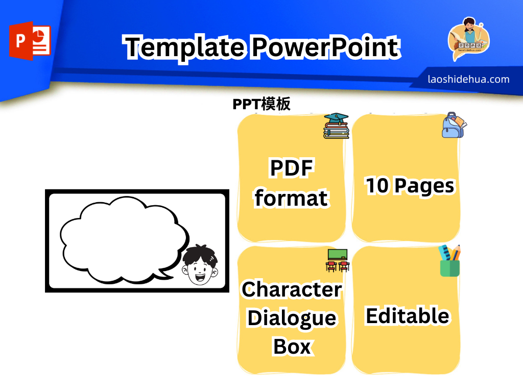 Bring Your Presentations to Life with Character Dialogue Box Templates ...