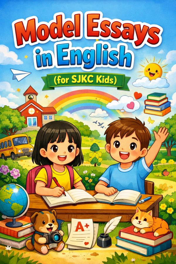 Model Essays in English (for SJKC Kids) – 老师的话 lao shi de hua